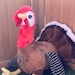 15" Turkey Plush - Realistic Stuffed Farm Animal Toy - Etsy