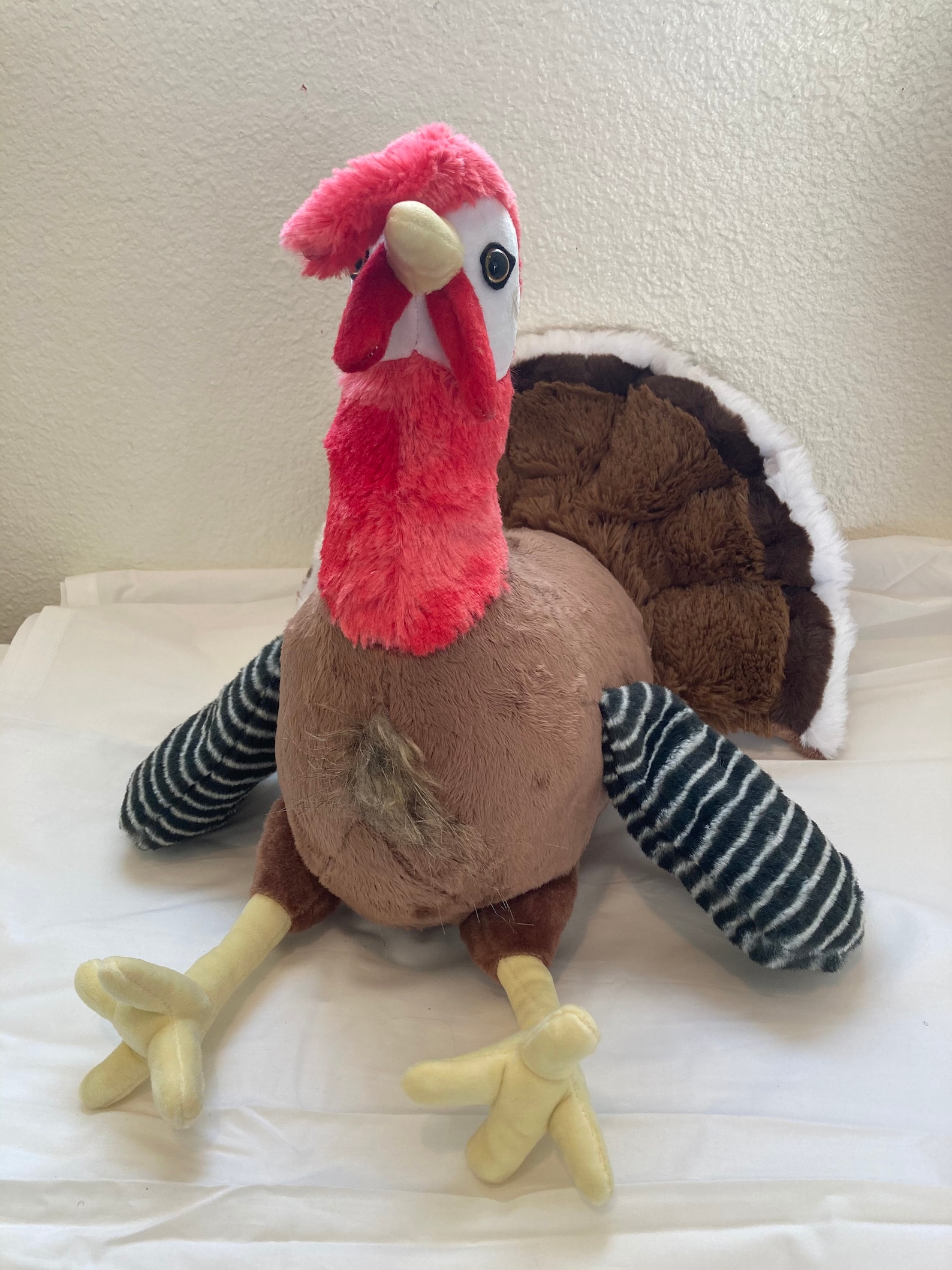 15" Turkey Plush - Realistic Stuffed Farm Animal Toy - Etsy