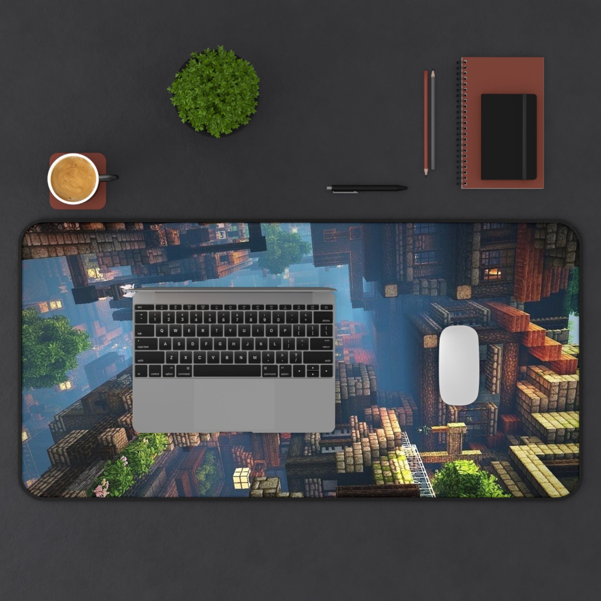 Minecraft Gaming Mat Video Game Gamer Desk Mat Mousepad Mouse Pad Gamer ...