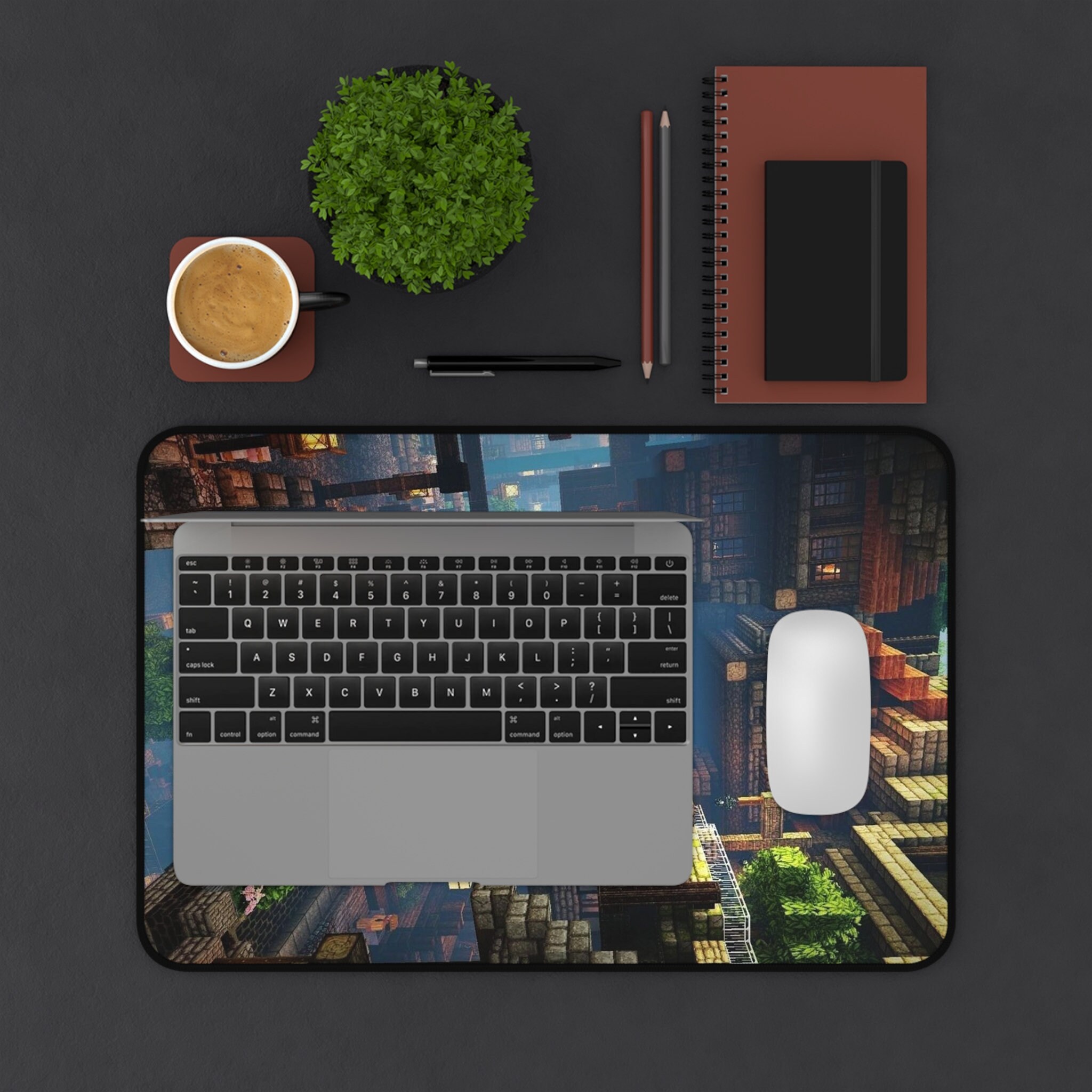 Minecraft Gaming Mat Video Game Gamer Desk Mat Mousepad Mouse Pad Gamer ...