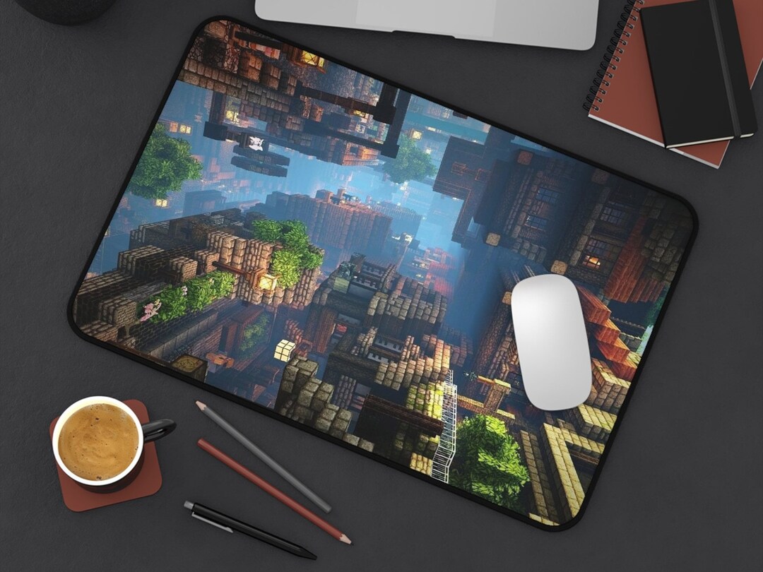 Minecraft Gaming Mat Video Game Gamer Desk Mat Mousepad Mouse Pad Gamer ...
