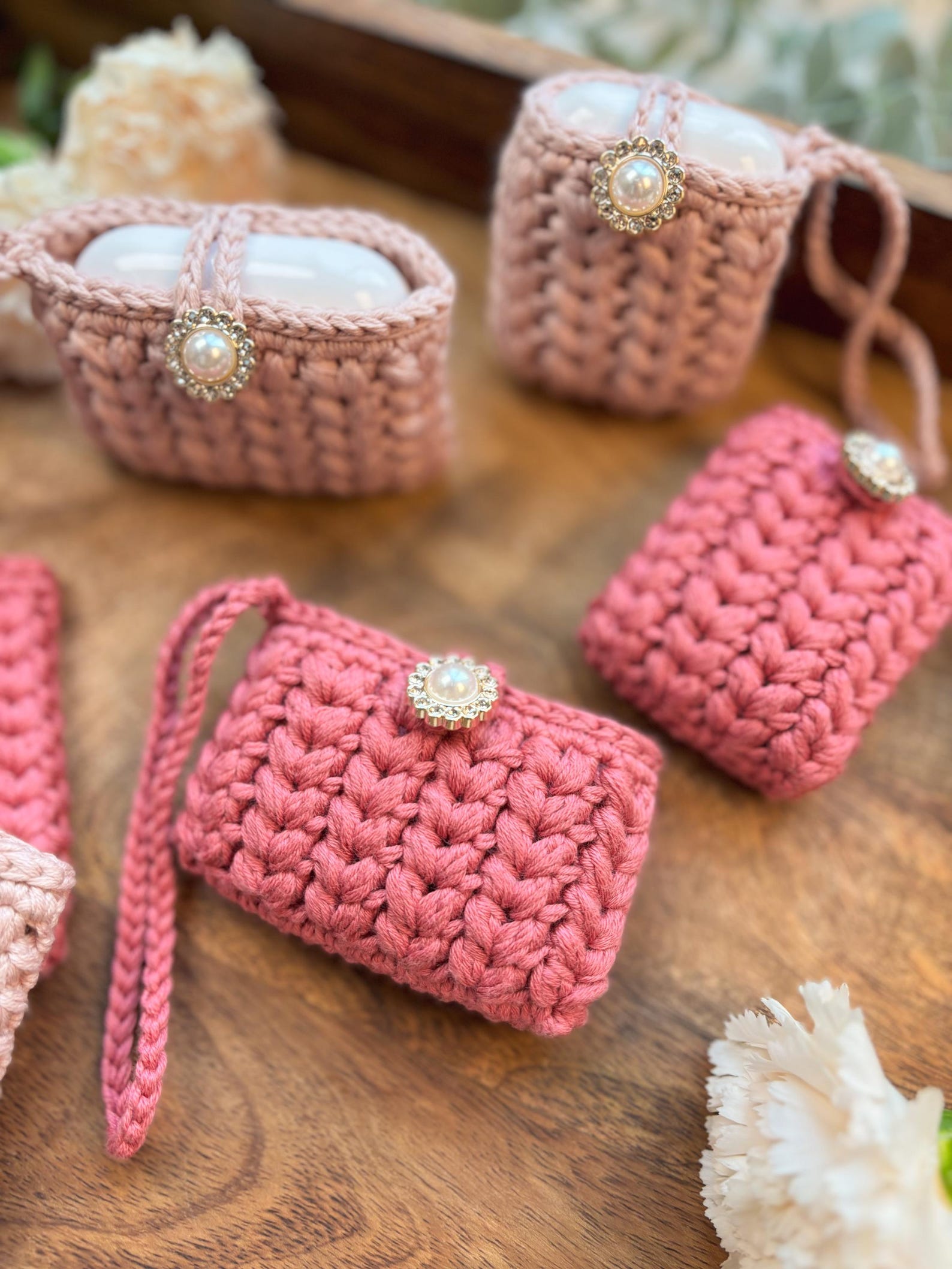 Airpods Cover and Mini Pouch - PDF Crochet Pattern for Download - Etsy