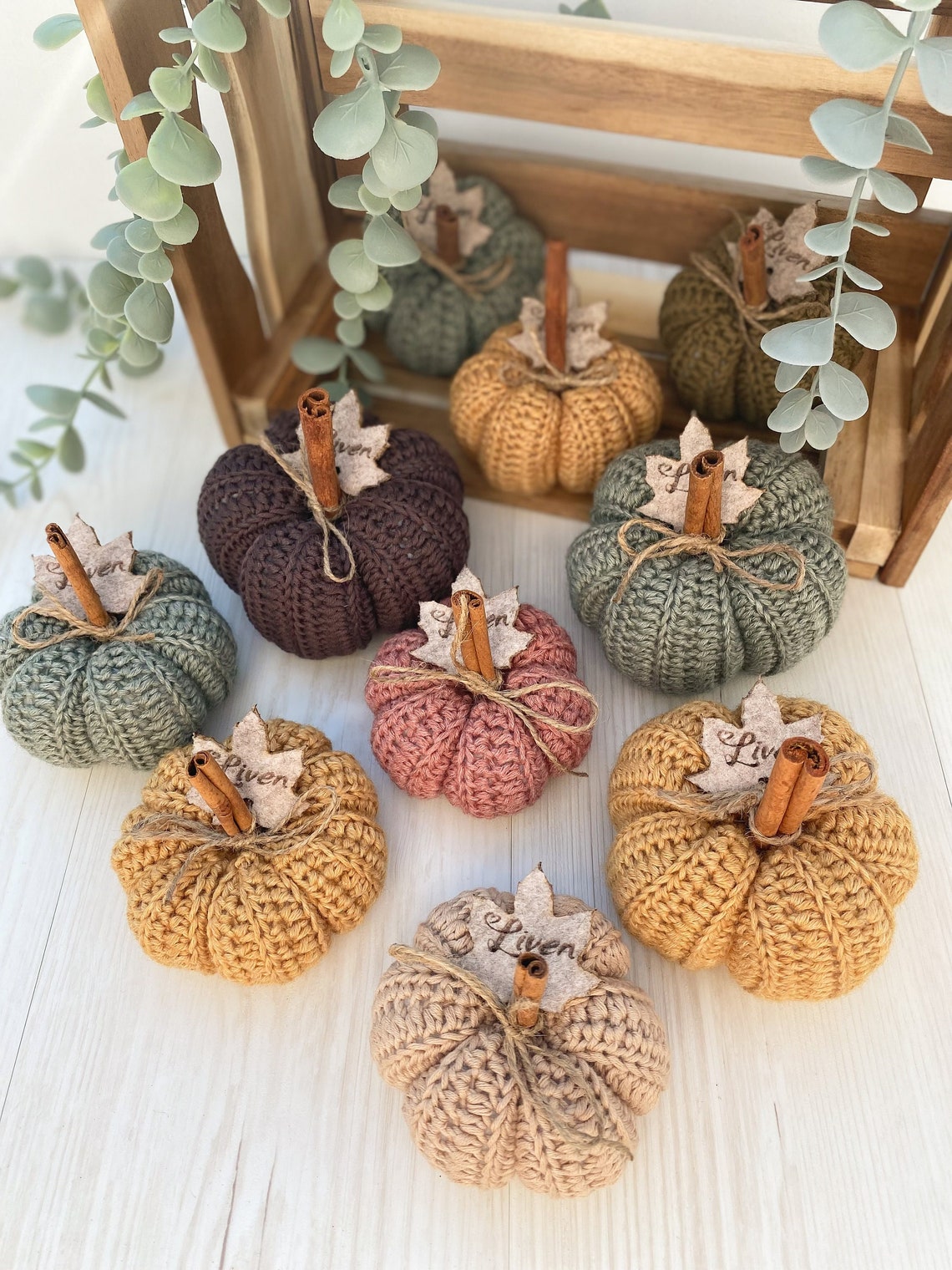 Crochet Fall Pumpkin Pattern PDF 3 Sizes Included. - Etsy