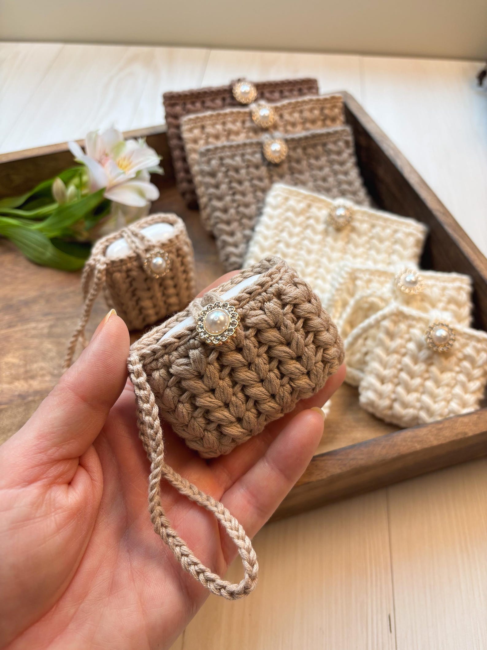 Airpods Cover and Mini Pouch - PDF Crochet Pattern for Download - Etsy