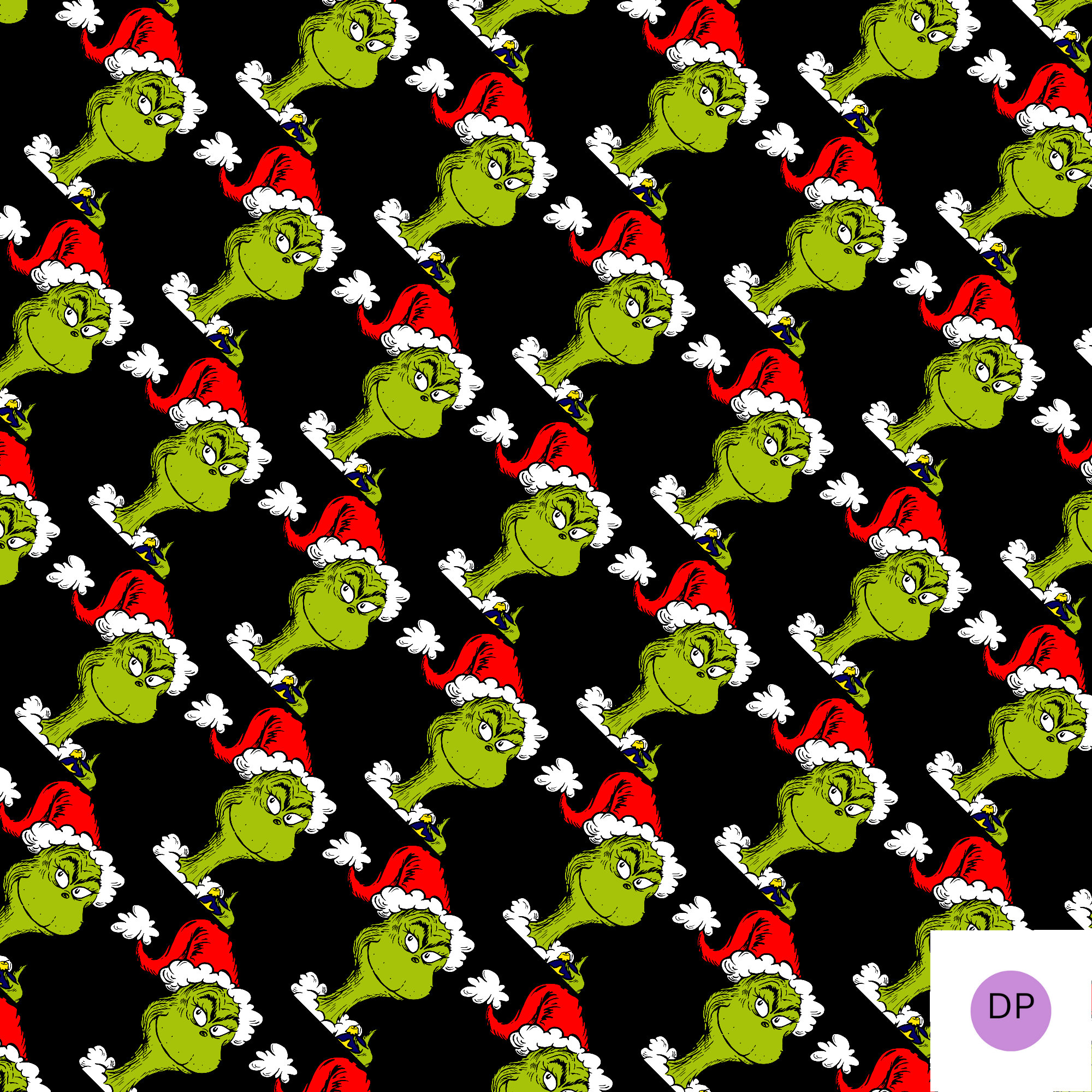 Grinch Png Pattern, Christmas Seamless Pattern, Grinch Digital Png ...