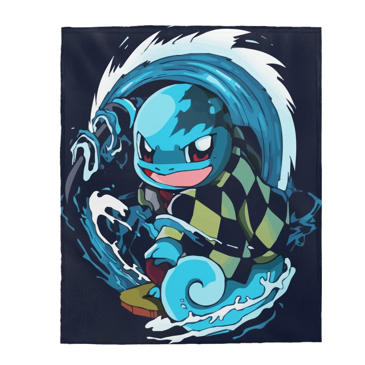 Squirtle Blankets Squirtle Gift Squirtle Plush Blanket & - Etsy