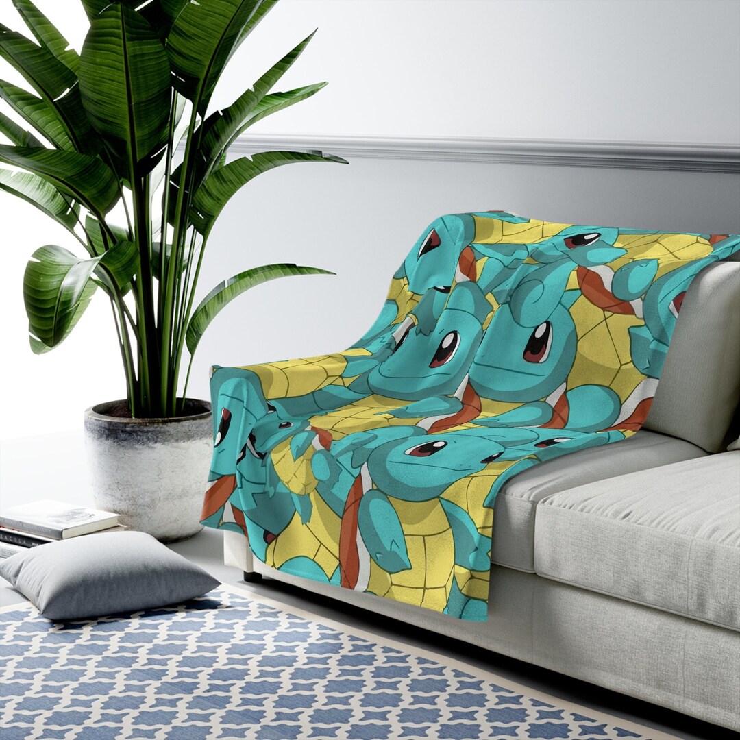 Squirtle Blankets - Squirtle Gift, Squirtle Plush Blanket & Squirtle ...