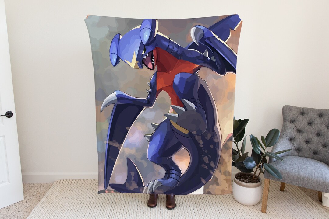 Garchomp Blanket - Garchomp Gift, Garchomp Accessories, Garchomp ...