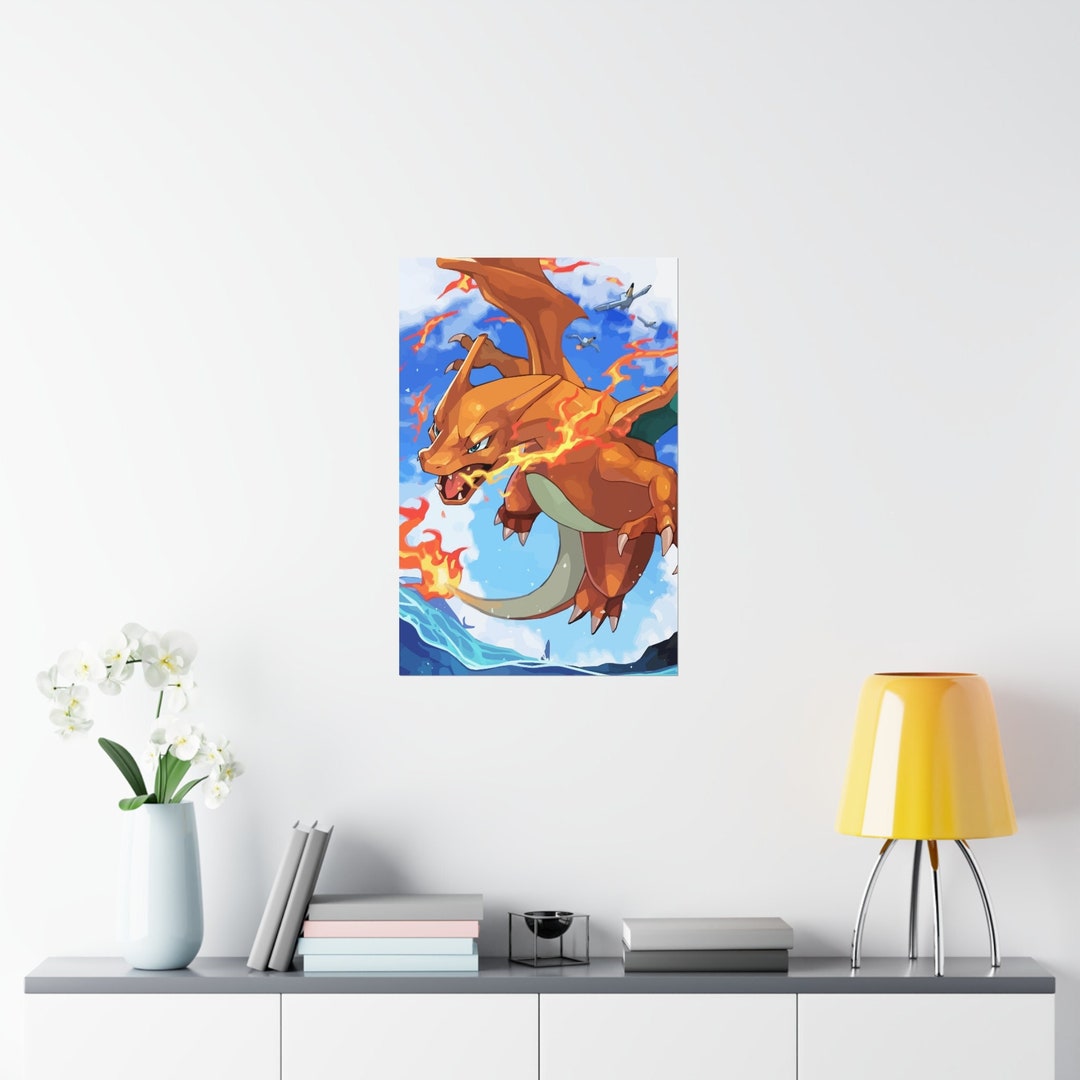Charizard Poster - Charizard Premium Poster, Charizard Sign, Charizard ...