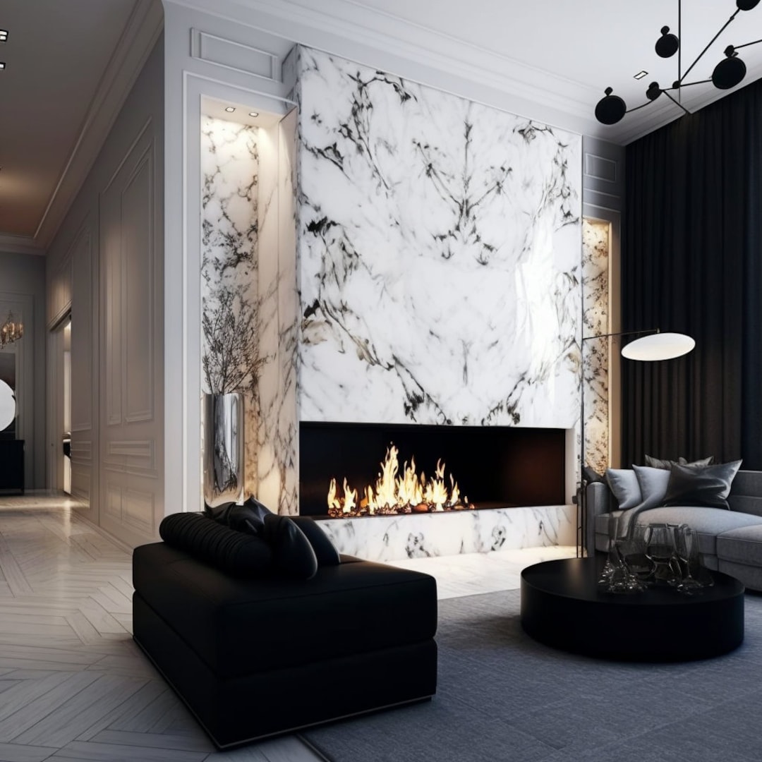 Super Shiny Decorative Slabs for Walls, in Personalized Synthetic Glass ...