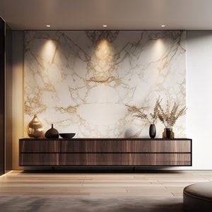 Elevate Your Master Bedroom With Elegant Marble Decorative Wall Panels ...