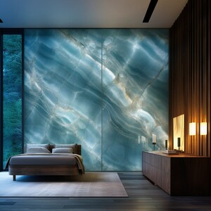 Backlit Quartzite Artworks Walls, Lighting and Creative Marble Design ...