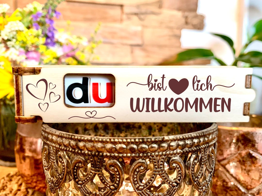 You Are Very Welcome - Engraved Gift Box Including Duplo Chocolate Bar ...