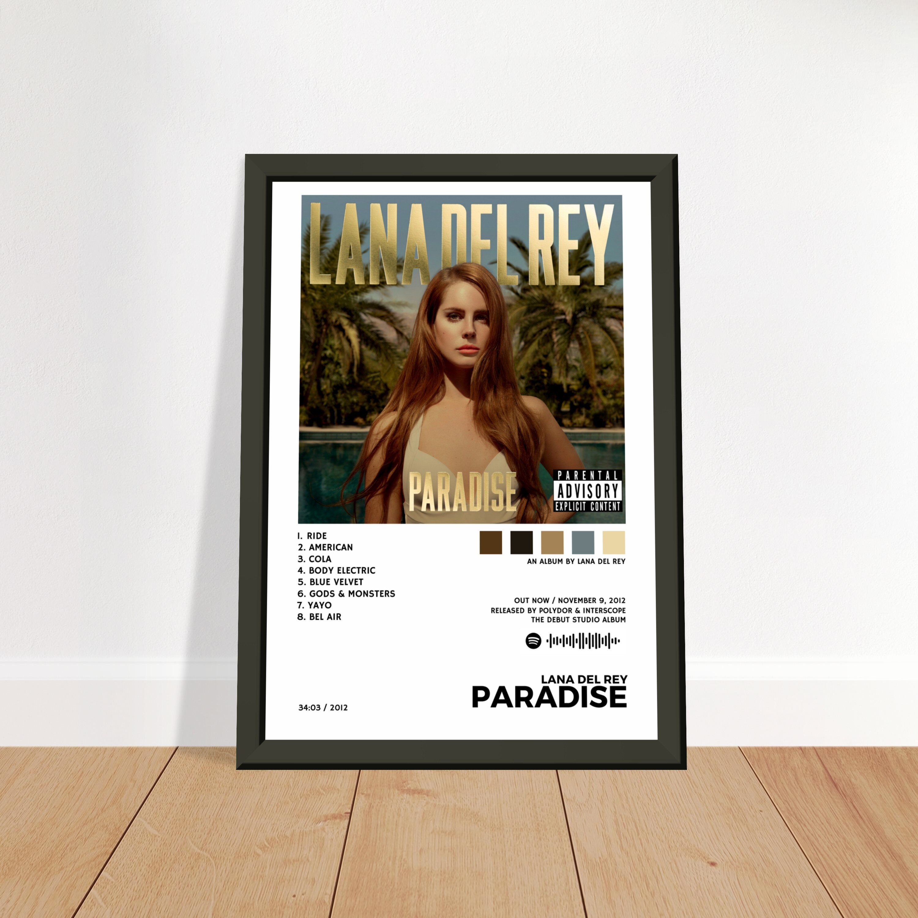 Lana Del Rey Ride Album Cover