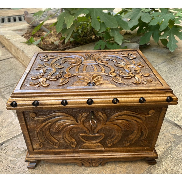 Carved Chest - Etsy