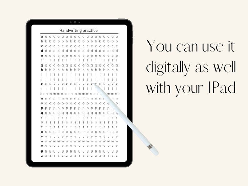 Neat Printable Handwriting Practice Sheet for All Ages. - Etsy