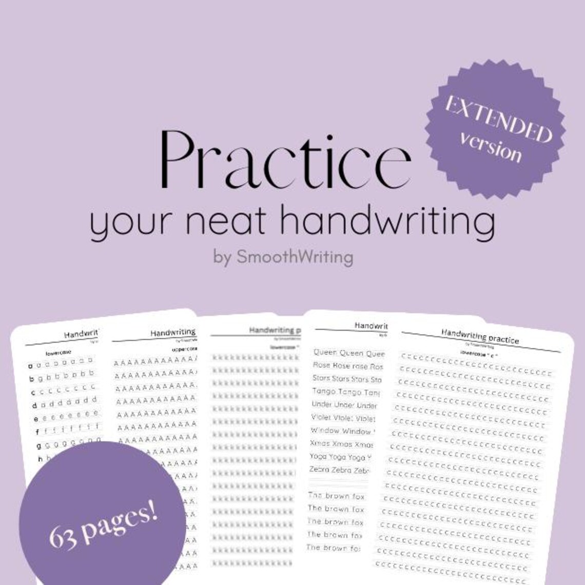 The Ultimate Handwriting Practice Sheet, Printable Handwriting ...