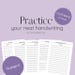 The Ultimate Handwriting Practice Sheet, Printable Handwriting ...