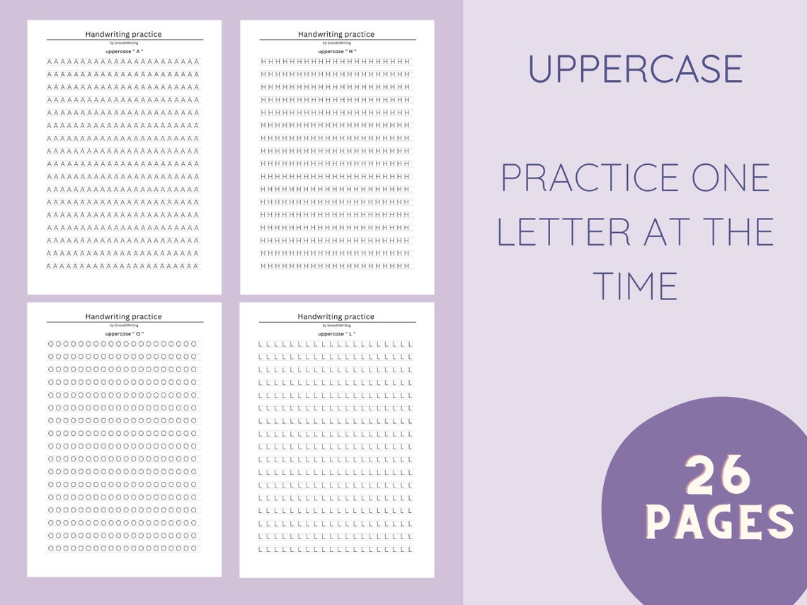 The Ultimate Handwriting Practice Sheet, Printable Handwriting ...