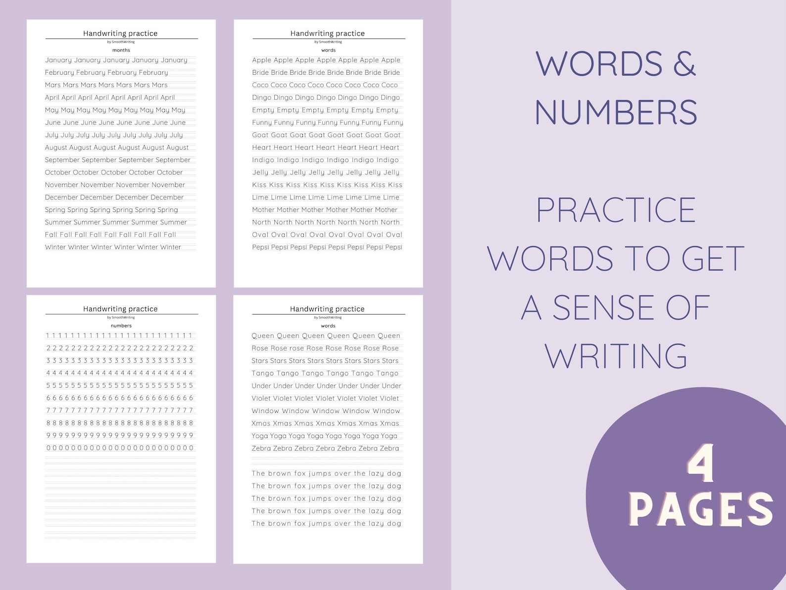 The Ultimate Handwriting Practice Sheet, Printable Handwriting ...