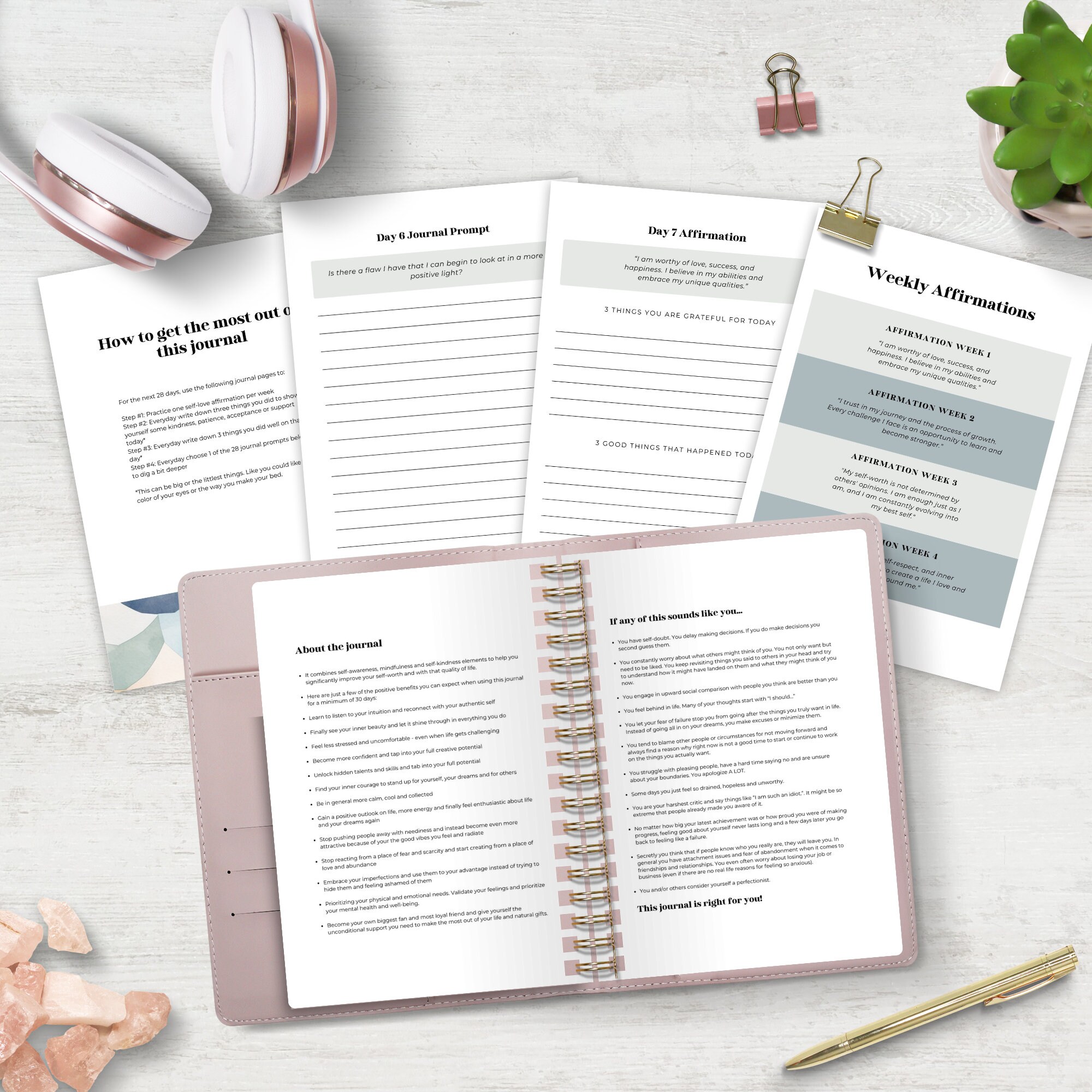 Self Esteem Worksheet Teens, Guided Self Worth Confidence Journal ...