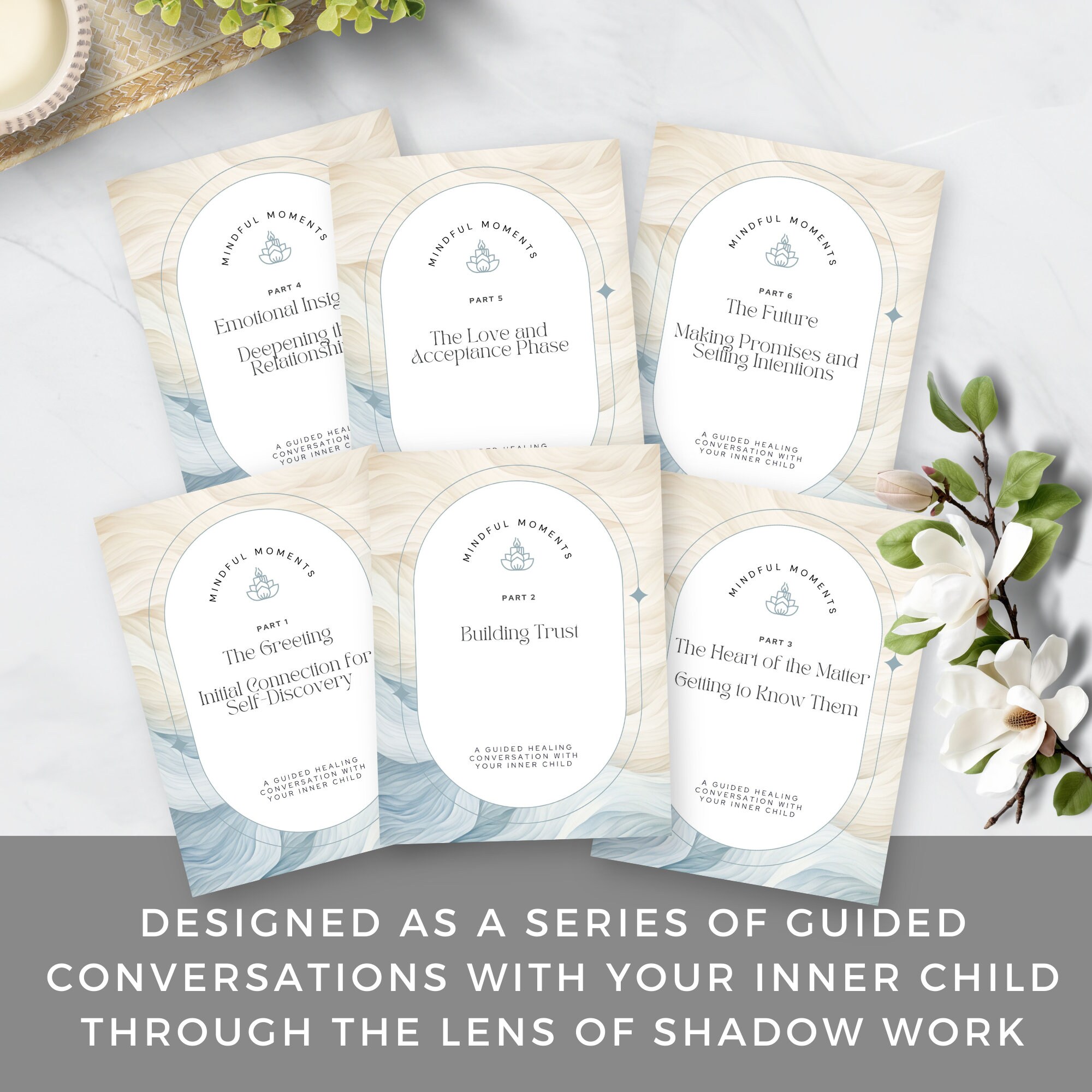 Inner Child Work Journal, Therapy Questions for Emotional Healing ...