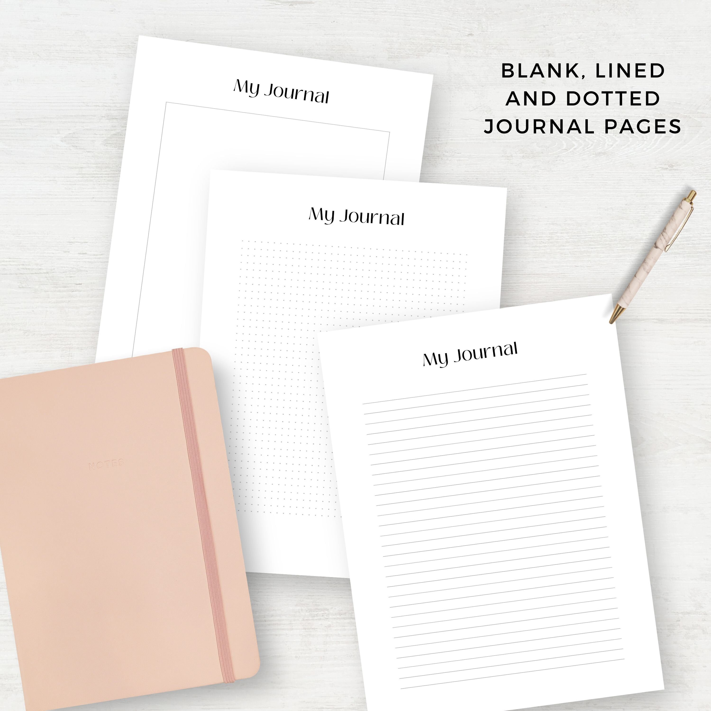 Self Esteem Journal Prompts, Printable, Start to Journal Guide, Daily ...