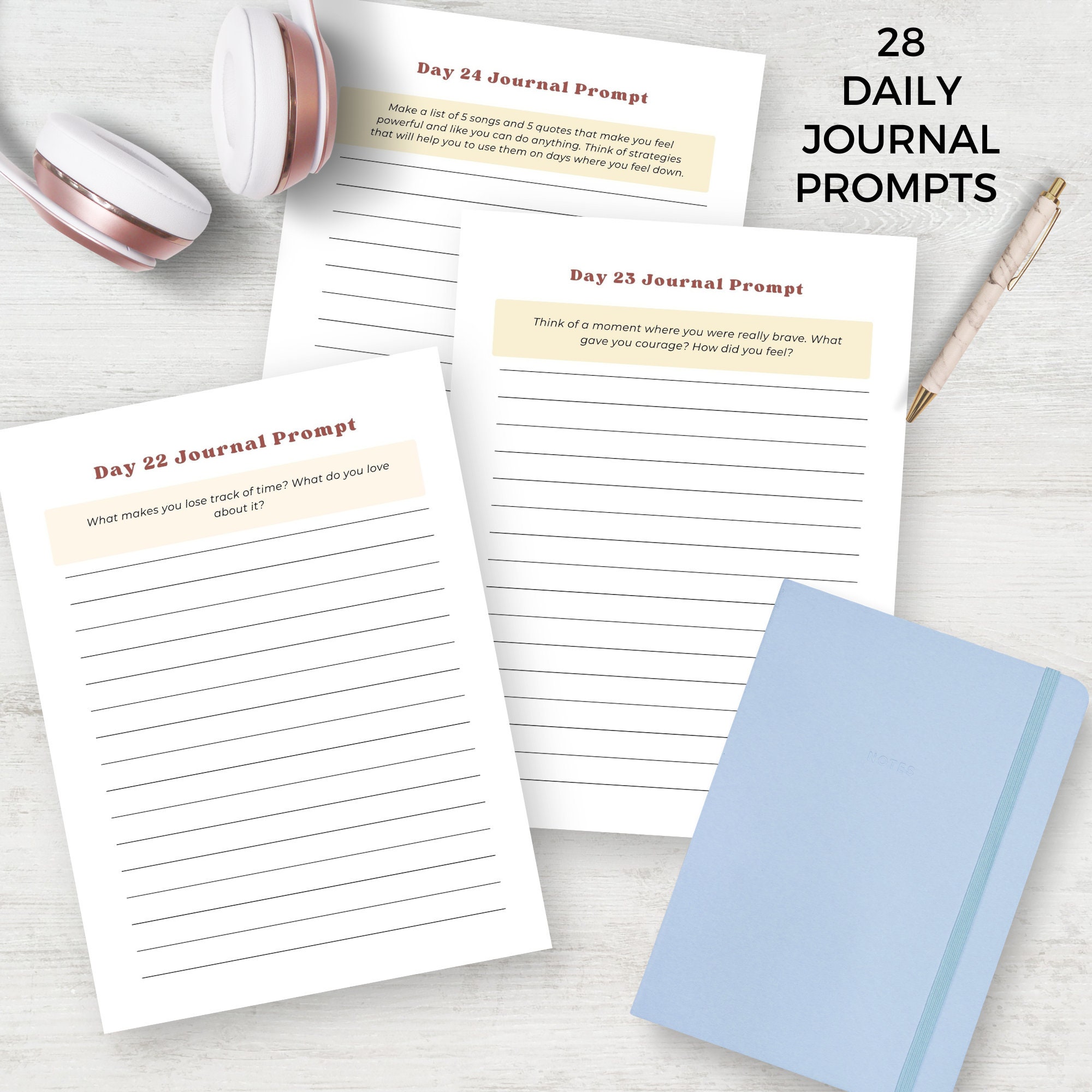 Self Worth Confidence Journal for Teens, Guided Worksheets for Building ...