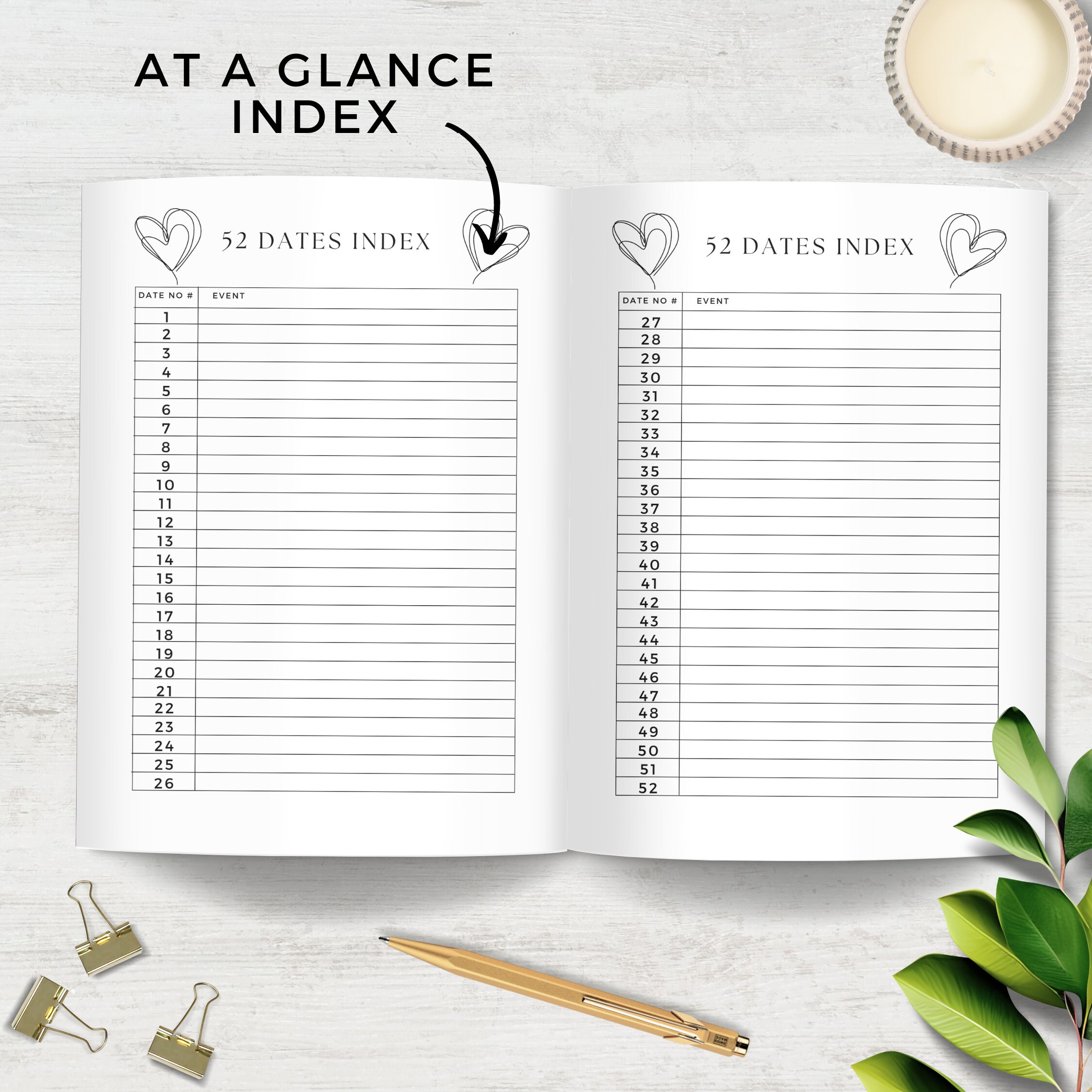 Date Night Ideas and Journal, Printable, Couples Memory Keeping ...