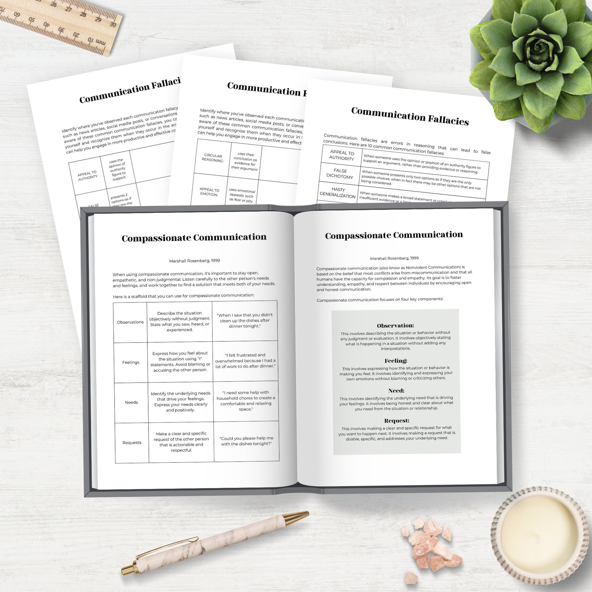 Communication Skills for Teens, Workbook Activities for Effective Self ...