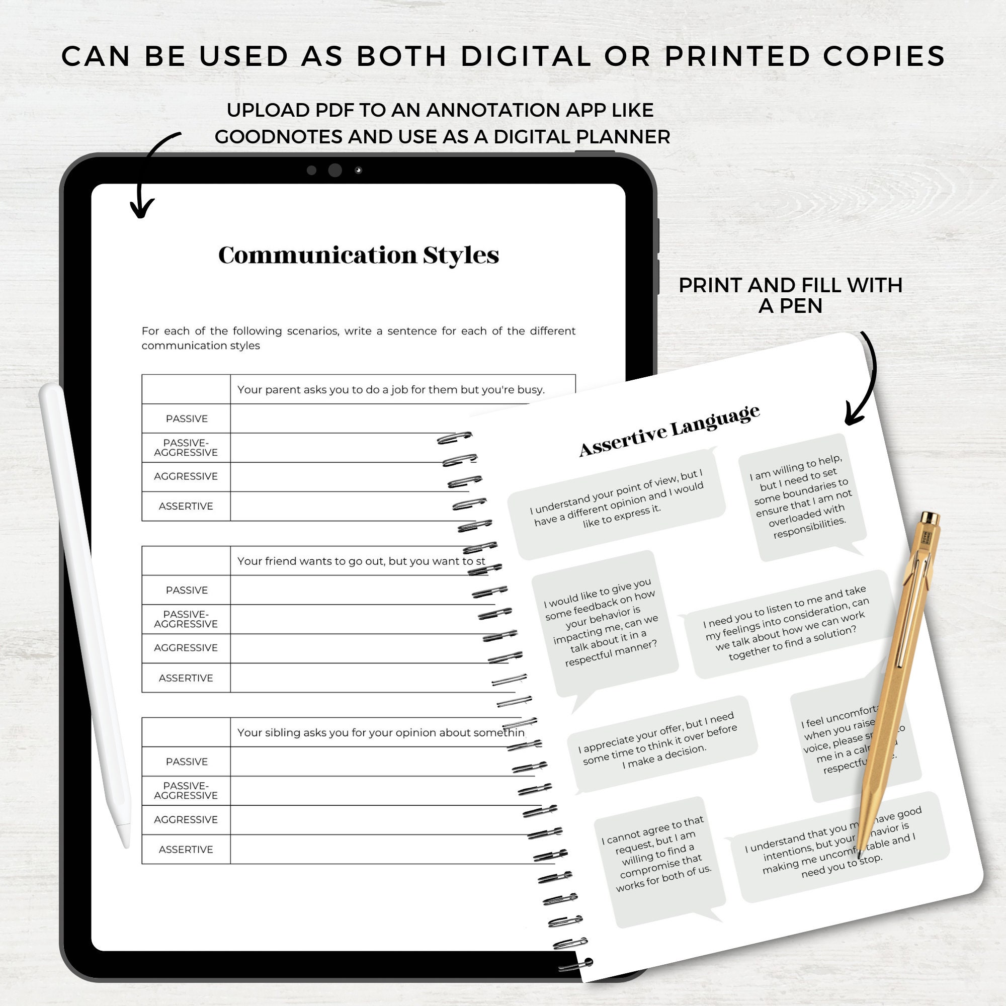 Communication Skills for Teens, Workbook Activities for Effective Self ...