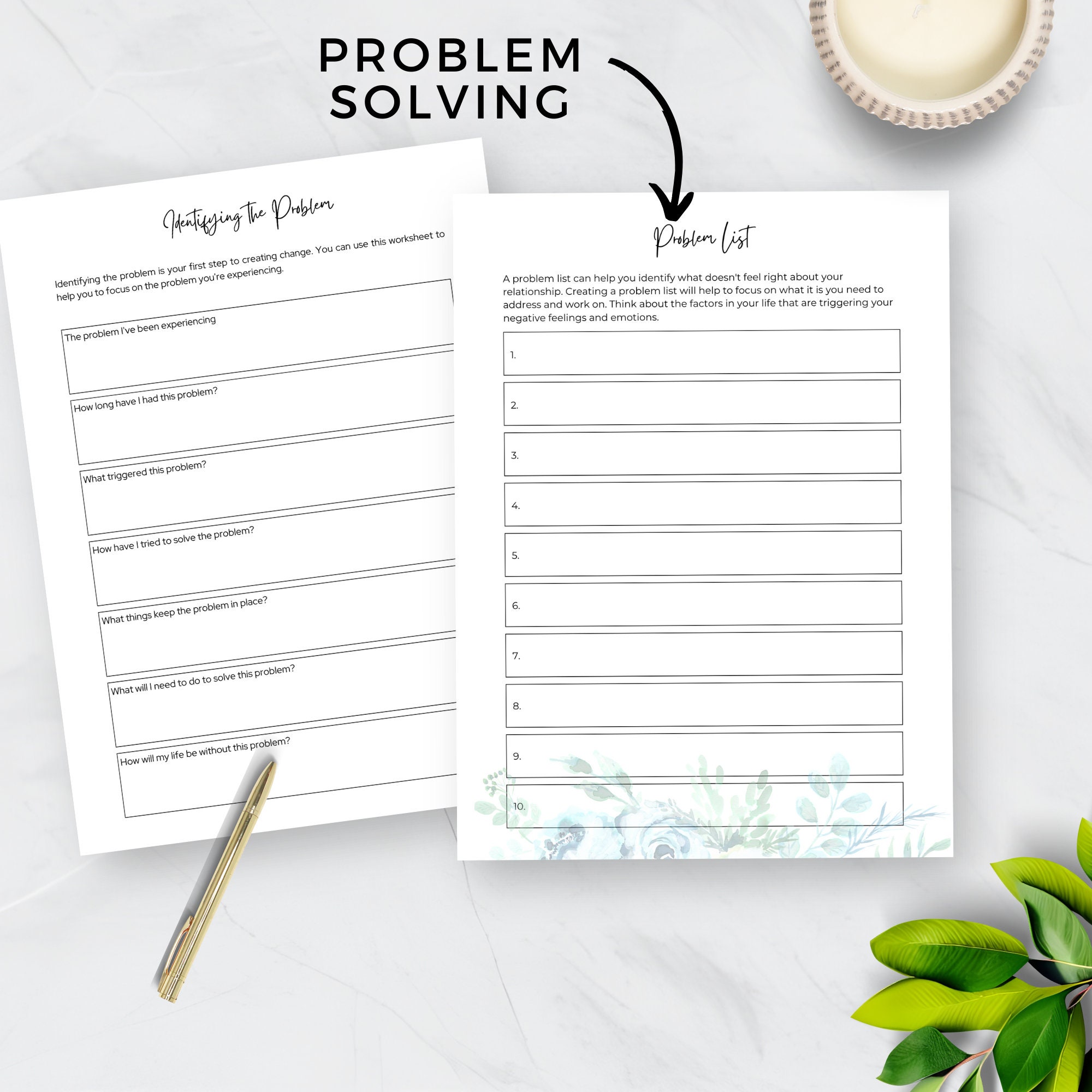 Menopause Positive Mindset Workbook, Cognitive Behavioral Therapy CBT ...