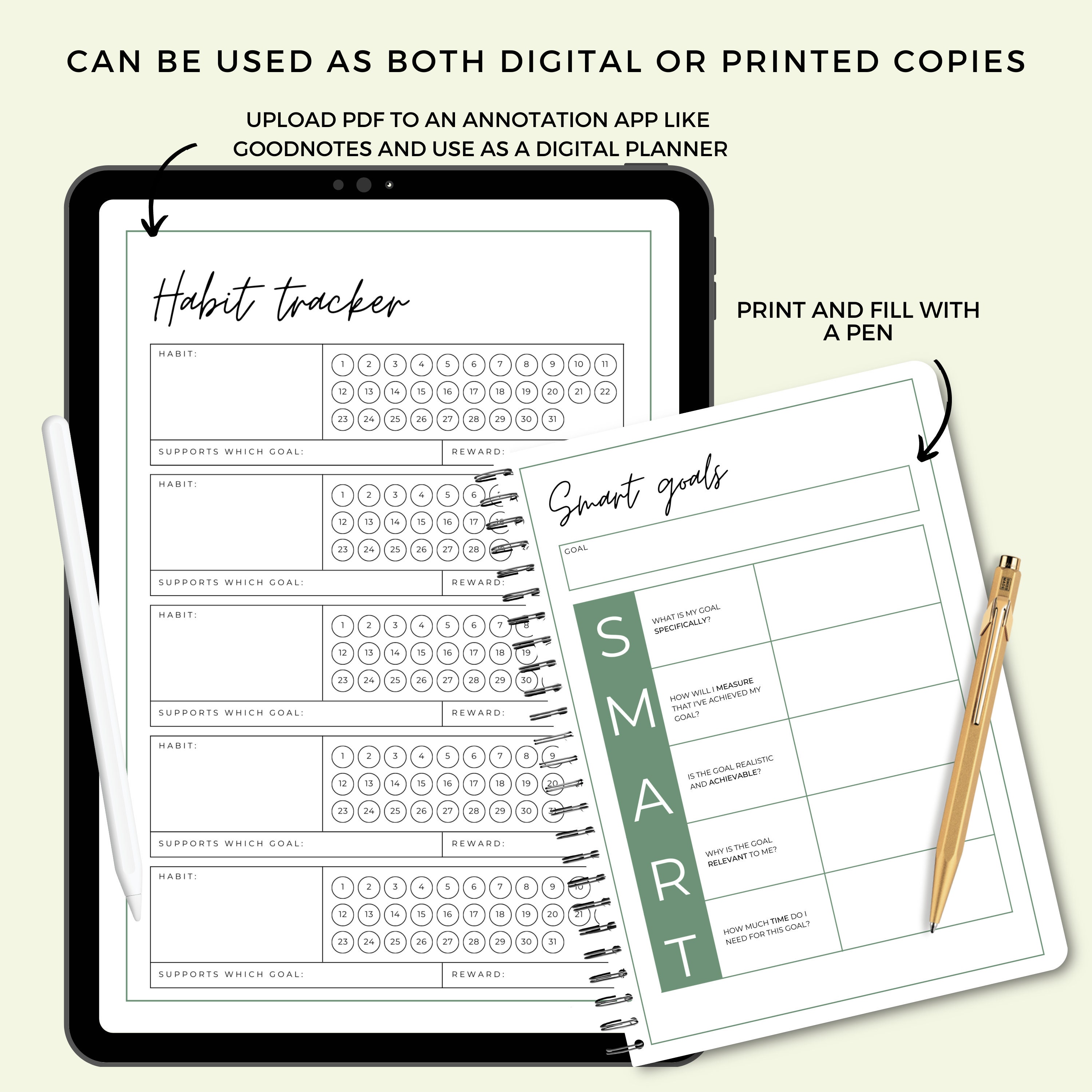 Printable Time Management Worksheet Pdf, Daily Goal Tracker, Decision ...