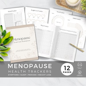 Health Trackers for Menopause, Symptoms and Sleep Log, Mood and ...
