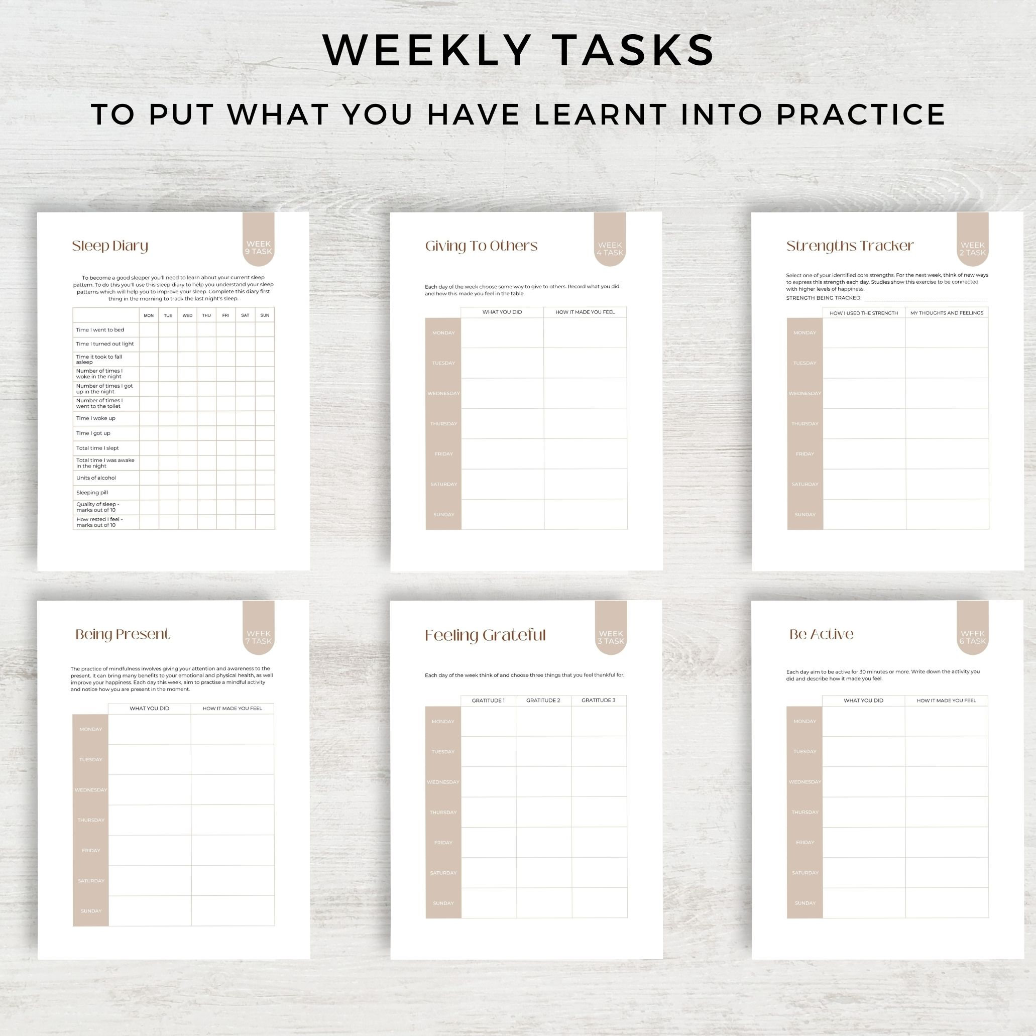 Menopause Happiness Workbook, Printable Positive Mindset Journal ...