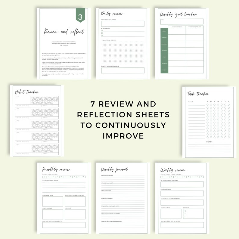 Printable Time Management Worksheet Pdf, Daily Goal Tracker, Decision ...