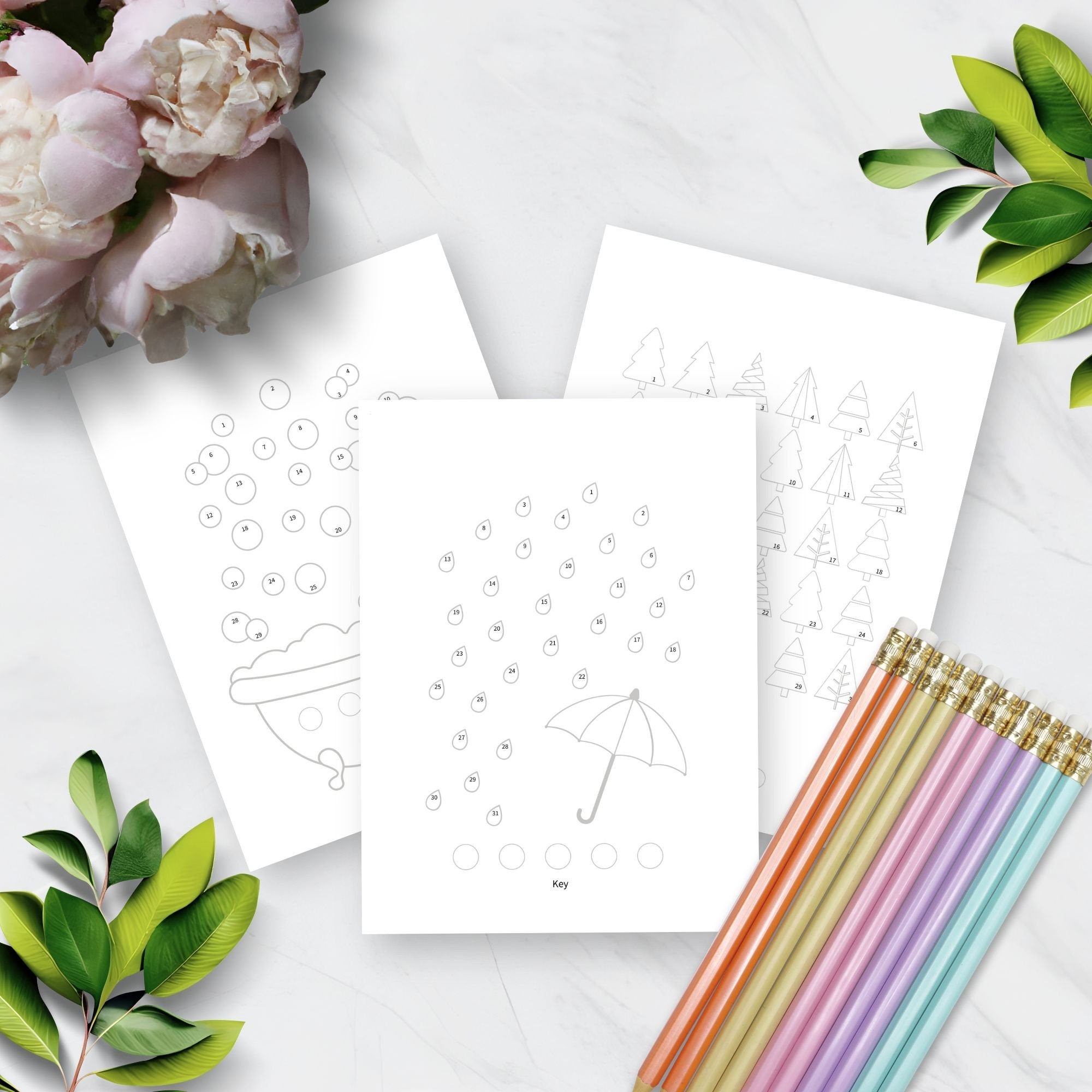Mood Tracker Coloring Pages, Printable PDF, Bujo Journal, Monthly ...