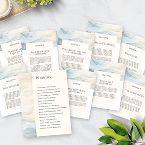 Self-discovery Worksheets for Personal Growth & Development, Guided ...