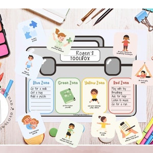 Zones Regulation Toolbox Zones Kids Coping Skills Toolbox Play Therapy ...