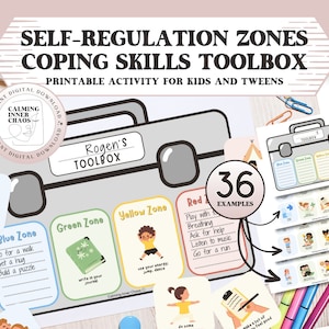 Zones Regulation Toolbox Zones Kids Coping Skills Toolbox Play Therapy ...