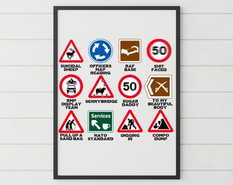 British Army Signs - Etsy