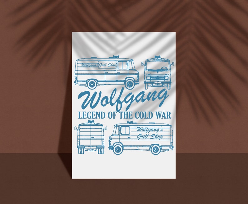 Wolfgang Blueprint Wolfgang Legend Printed Art Cold War - Etsy