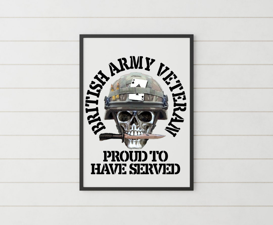 British Army Veteran Art Proud to Have Served Veteran Gifts One Roof ...