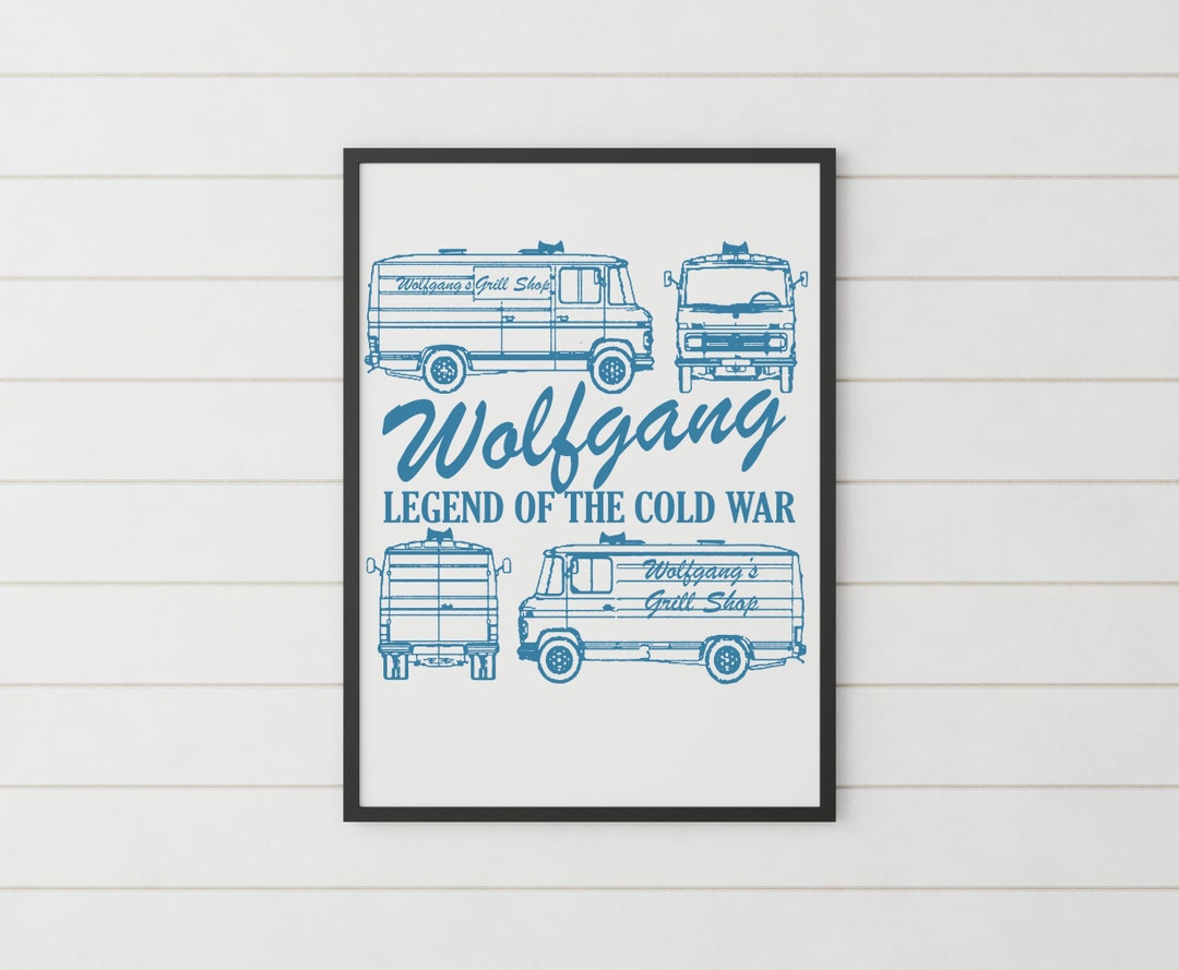 Wolfgang Blueprint - Wolfgang Legend Printed Art - Cold War Humour ...