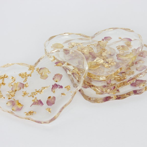 Rose Resin Table - Etsy