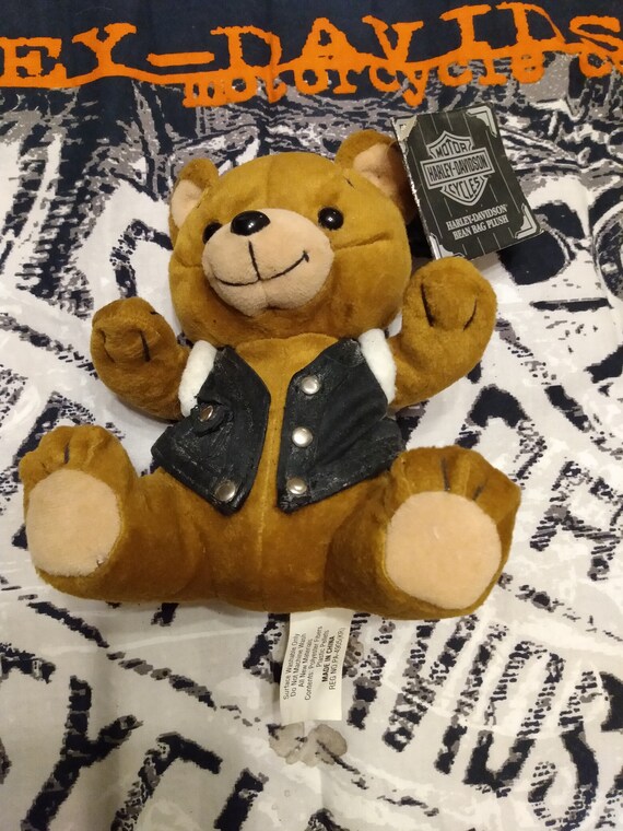 harley davidson teddy bear - Gem