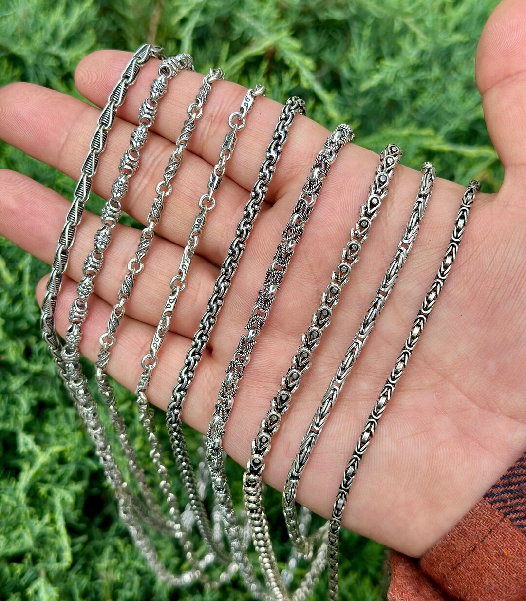 925 Sterling Silver Vintage Chain Necklace or Bracelets 925 Sterling Silver Vintage Chain Necklace or Bracelets