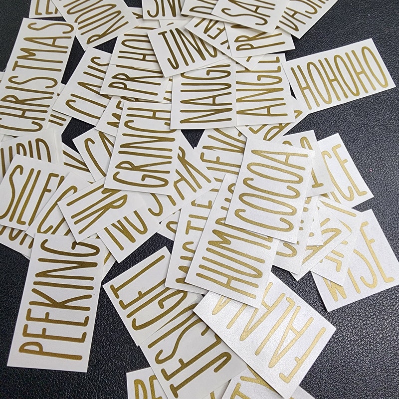Ornament Decals - Etsy