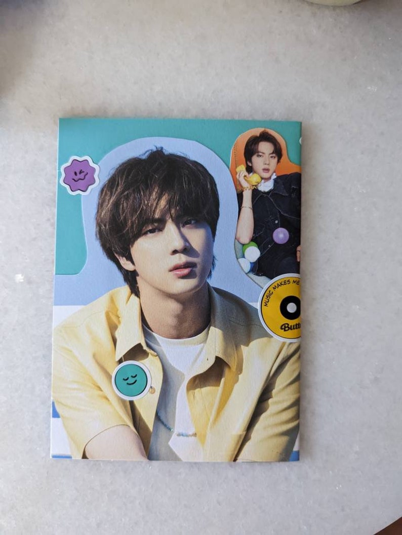 BTS Jin Butter Themed Collage Card - Etsy