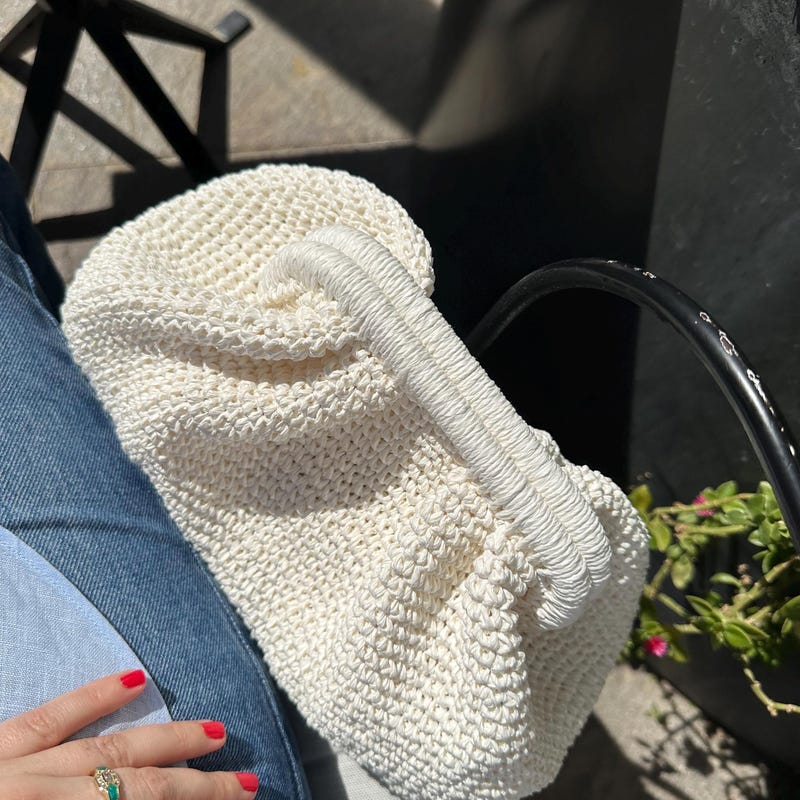 Ivory Handbag - Etsy